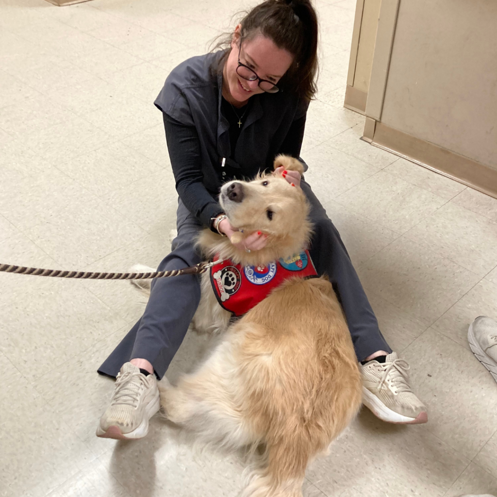 Wagging Tails and Healing Hearts: The Impact of Therapy Dogs at West Tennessee Healthcare - West ...