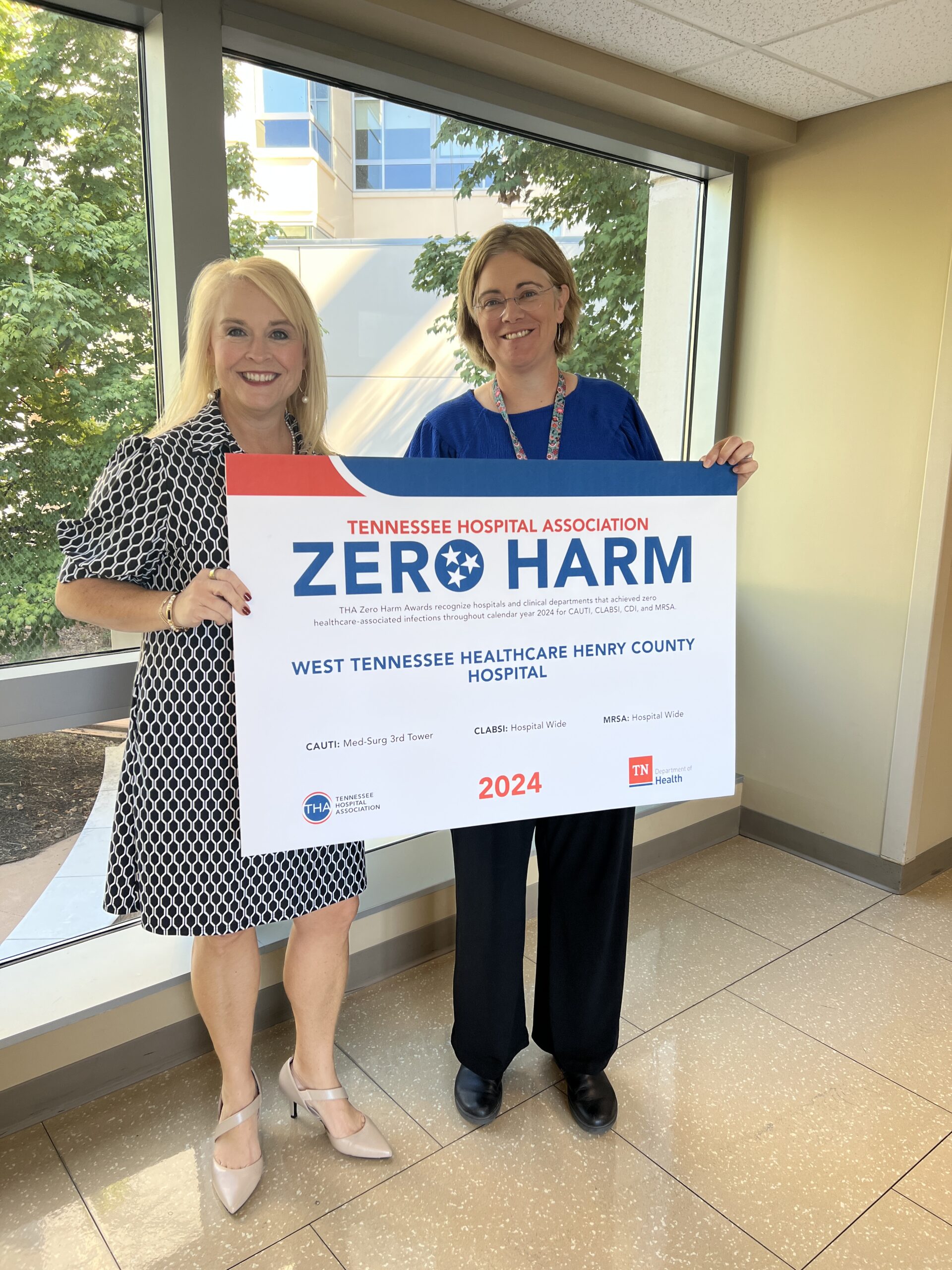West Tennessee Healthcare – Henry County Hospital receives Zero Harm ...